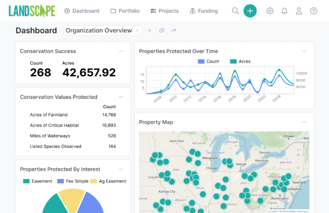 Home | Landscape Land Conservation Software