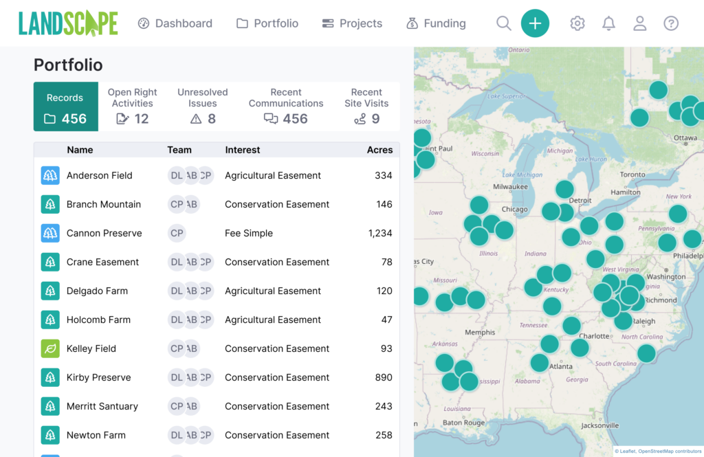 Home | Landscape Land Conservation Software